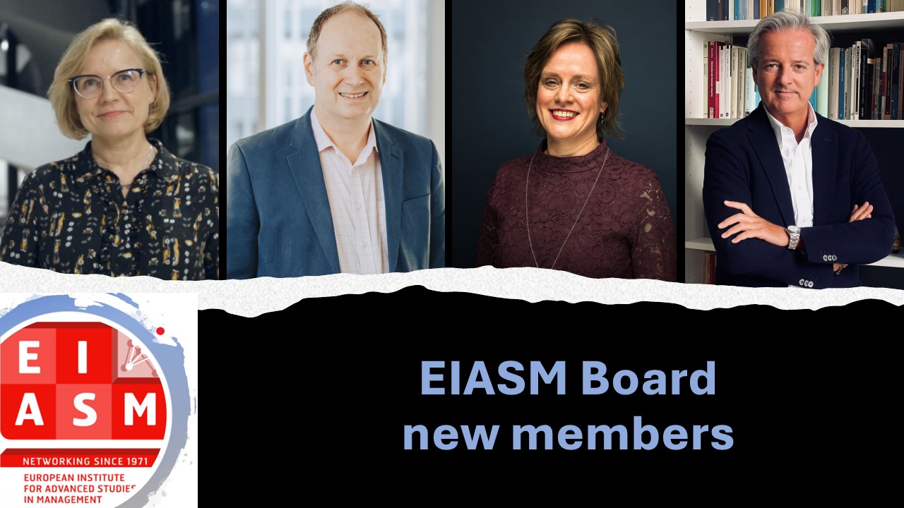 4 new EIASM Board members | EIASM